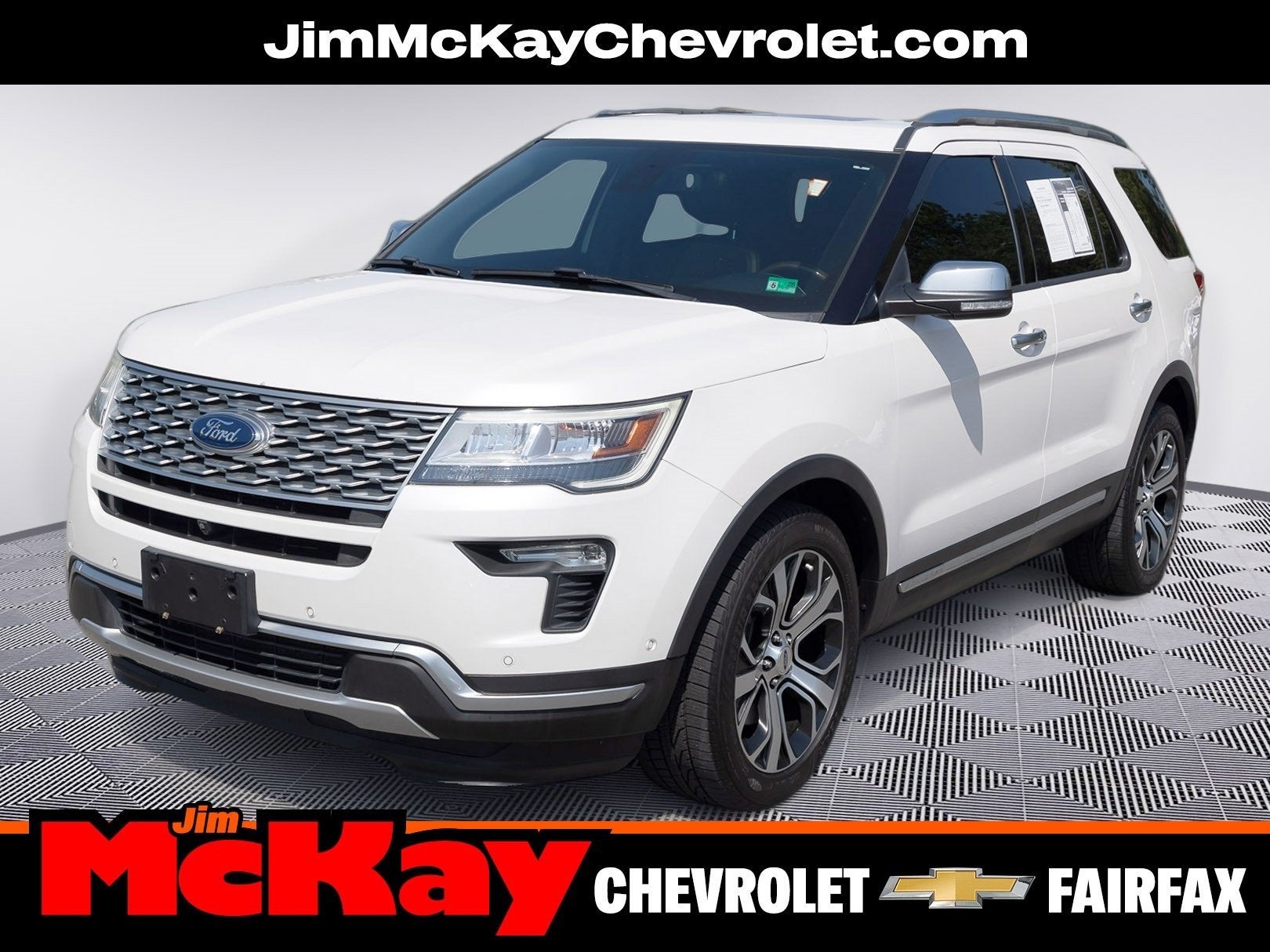 2018 Ford Explorer Platinum in Fairfax, VA | Washington, DC Ford ...