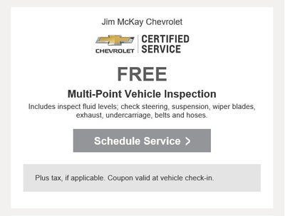 Chevy Service Coupons | Chevy Dealership in Fairfax, VA | Jim McKay ...